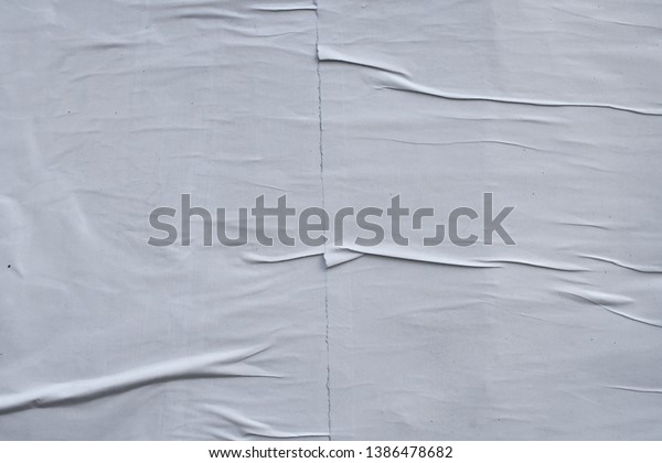 Worn Paper Poster Background Texture Use Stock Photo 1386478682 ...