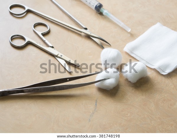 Wound Dressing Instruments Stock Photo 381748198 | Shutterstock