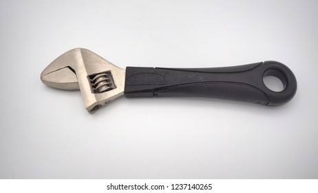 Wrench Top Angle View Isolated On Stock Photo (Edit Now) 1231234003
