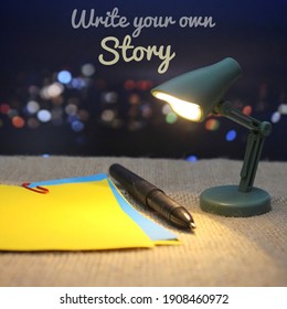 314 Write your own story Images, Stock Photos & Vectors | Shutterstock