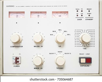Xray Control Panel Stock Photo (Edit Now) 735064687