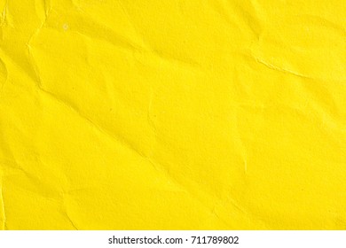 Yellow Crumpled Paper Background Stock Photo 711789802 | Shutterstock