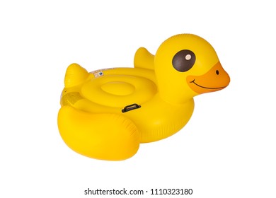 Yellow Duck Inflatable Pool Float Stock Photo 1110323177 | Shutterstock