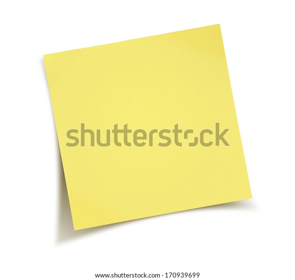 Yellow Notepad Stock Photo (Edit Now) 170939699