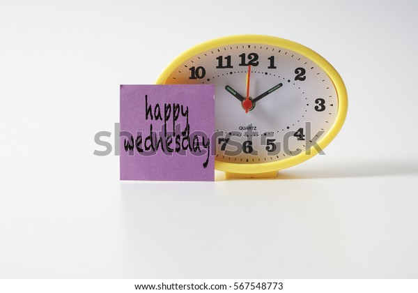 Yellow Table Clock Time Management Conceptual Stock Photo 567548773 ...