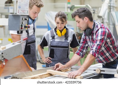 Young Apprentice Professional Carpenter Stock Photo 423339736 ...