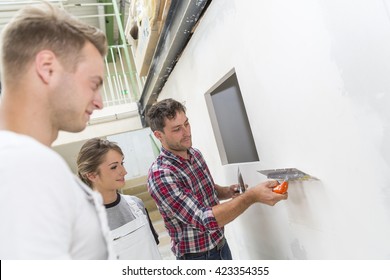 176 Apprentice plasterer Stock Photos, Images & Photography | Shutterstock