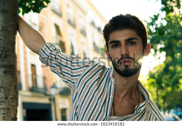 Young Boy Posing Seductive Look On Stock Photo 1823418182 | Shutterstock