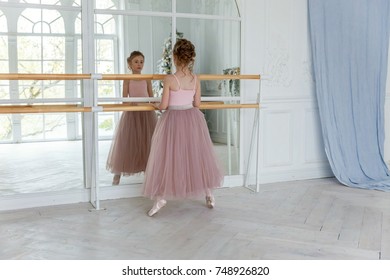 Young Classical Ballet Dancer Side View Stock Photo (Edit Now) 769739035