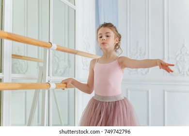 Young Classical Ballet Dancer Side View Stock Photo (Edit Now) 749742724