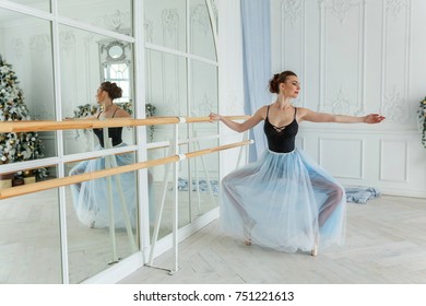 Young Classical Ballet Dancer Side View Stock Photo 751221613 ...