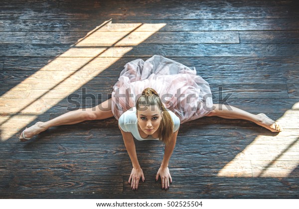 Young Dancer Sitting Dance Studio Stock Photo 502525504 | Shutterstock