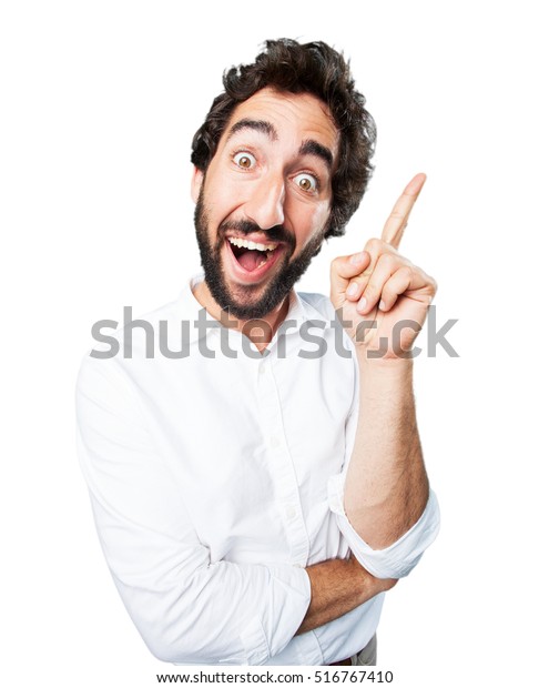 Young Funny Man Thinking Stock Photo (Edit Now) 516767410