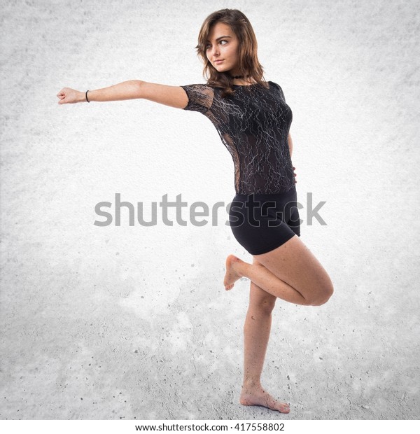 Young Girl Doing Classical Dance Stock Photo 417558802 | Shutterstock