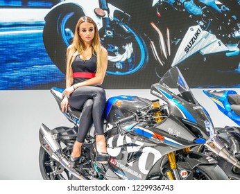 Young Good Looking Model Eicma Motor Stock Photo 1229936743 | Shutterstock