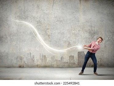 19,117 Guy pulling Images, Stock Photos & Vectors | Shutterstock
