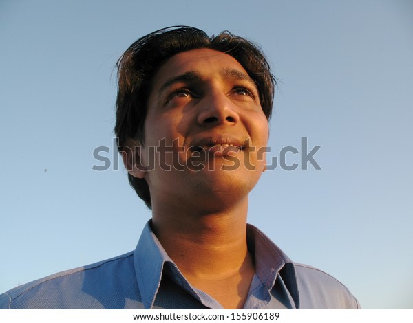 Young Guy Looking Future Stock Photo (Edit Now) 155906189
