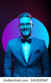 Young Handsome Model Posing Studio Trendy Stock Photo 1451833547 ...