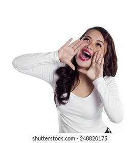 3,804 Woman Shouting Profile Images, Stock Photos & Vectors | Shutterstock