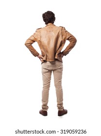 Young Man Back Thinking Stock Photo 319059236 | Shutterstock
