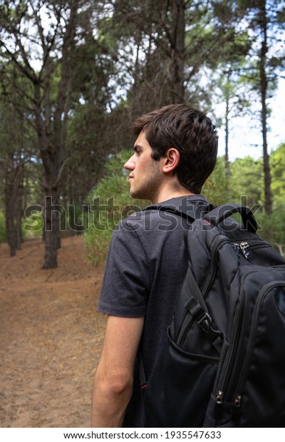 166,761 Man Walking With Backpack Images, Stock Photos & Vectors ...