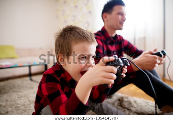 Young Smiling Child Plotting How Defeat Stock Photo 1054143707 ...