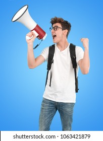 6,141 Person megaphone student Images, Stock Photos & Vectors ...