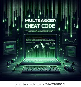 Youtube Thumbnail Mulitibagger Cheat Code Matrix imagem gerada por IA ...