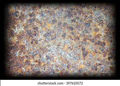 Zinc Decay Pattern Old Rust Stock Photo 397609522 | Shutterstock