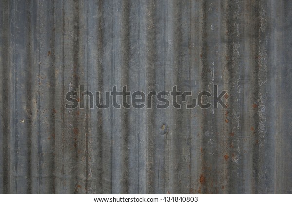 Zinc Texture Stock Photo (Edit Now) 434840803