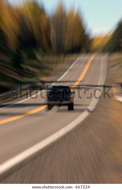 Zoom Away Stock Photo 667224 Shutterstock