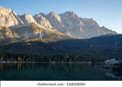 Zugspitze Seen Eibsee Fall Stock Photo (Edit Now) 1268208304