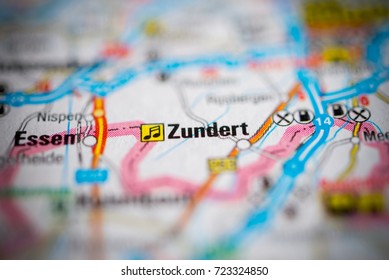 Zundert On Map Stock Photo 722701159 | Shutterstock