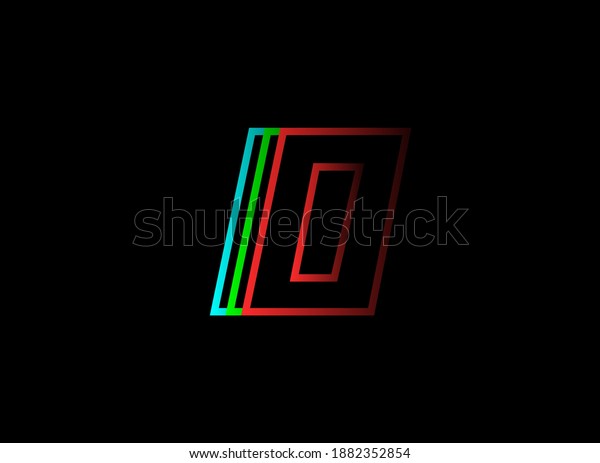 0 Number Font Fast Speed Motion Stock Vector (Royalty Free) 1882352854 ...