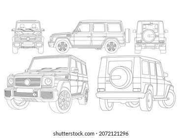 1,989 Mercedes G Class Images, Stock Photos & Vectors | Shutterstock