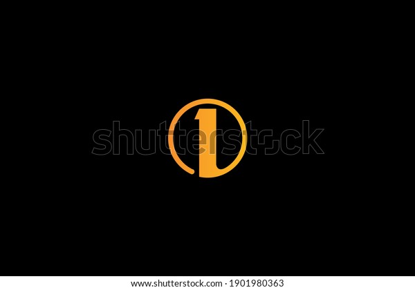 1 One Circle Company Logo Design Stock Vector (Royalty Free) 1901980363 ...