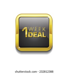 Try Now Gold Vector Icon Button Stock Vector (Royalty Free) 232089124