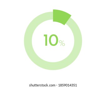 10 Circle Diagrams Infographics Vector 10: เวกเตอร์สต็อก (ปลอดค่า ...