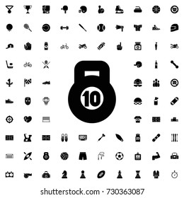 10 Kg Bell Icon Set Filled 스톡 벡터(로열티 프리) 730363087 | Shutterstock