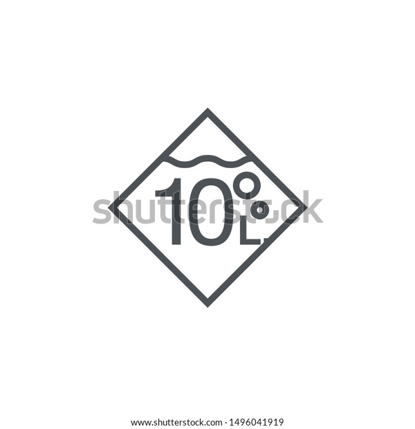 10 Liters L Sign Lmark Estimated Stock Vector (Royalty Free) 1496041919 ...