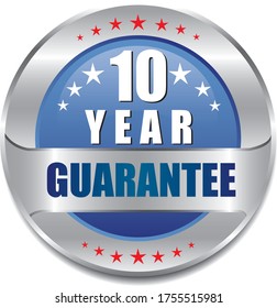 423 10 Year Guarantee Logo Images, Stock Photos & Vectors | Shutterstock