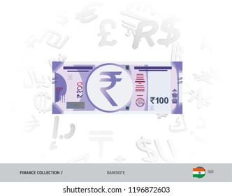 138 Indian 100 rupee note Stock Illustrations, Images & Vectors ...
