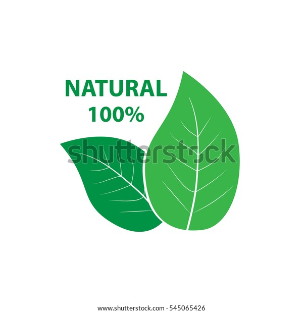100 Percent Natural Vector Stock Vector (Royalty Free) 545065426 ...