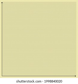 1000 Square Units Graph Paper Cream Stock Vector (Royalty Free ...