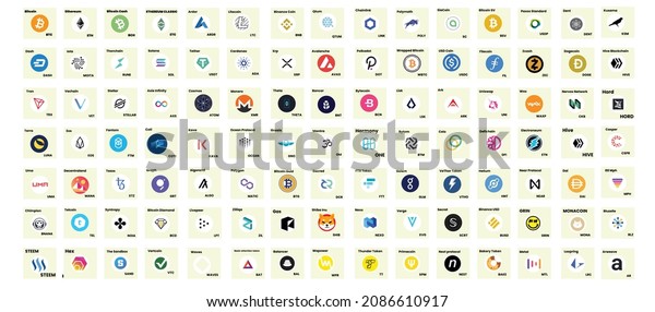 105 벡터 디지털 통화 로고, DeFi 스톡 벡터(로열티 프리) 2086610917 | Shutterstock