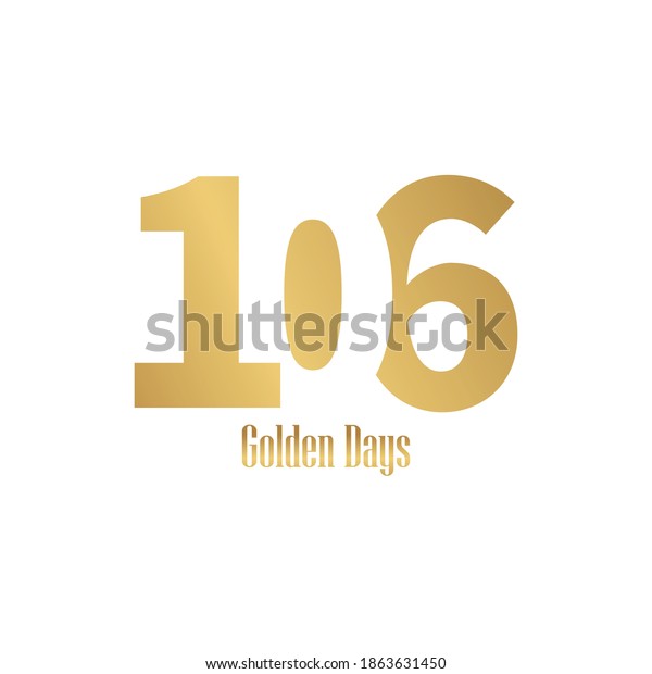 106 lettertype 벡터 로고 디자인, 106 스톡 벡터(로열티 프리) 1863631450 | Shutterstock