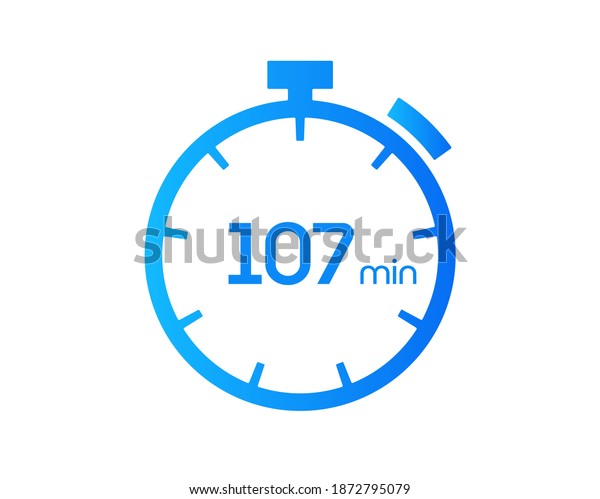 107 Minutes Timers Clocks Timer 107 Stock Vector (Royalty Free ...