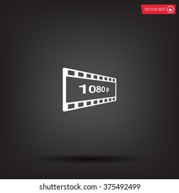 1080p Full Hd Sign Stock Vector (Royalty Free) 375492499 | Shutterstock