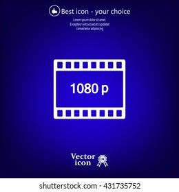 1080p Full Hd Sign 스톡 벡터(로열티 프리) 517573576 | Shutterstock