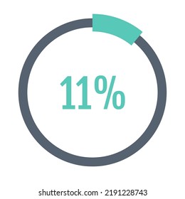 11 Circle Diagrams Infographics Vector Stock Vector (Royalty Free ...